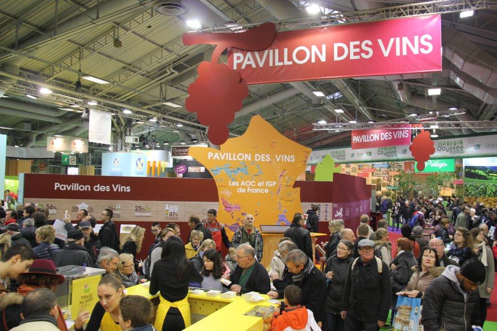 Le Pavillon des Vins au Salon International de l'Agriculture | CNIV